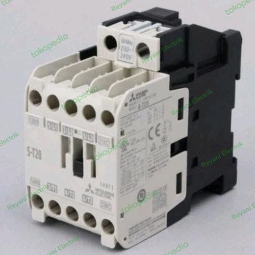Jual Kontaktor/Contactor Mitsubishi S-T20 ST-20 ST20 220V 110V 380V ...