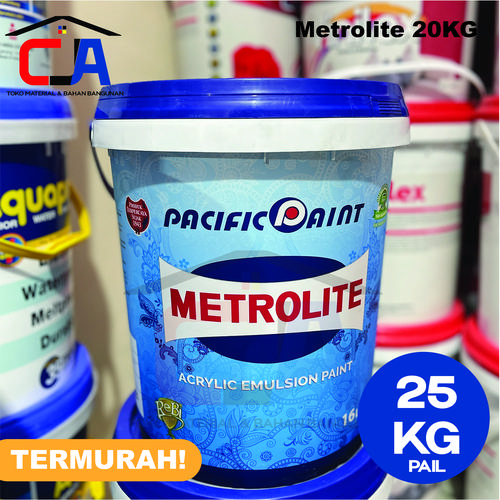 Jual Cat Tembok & Plafon METROLITE Putih 25 KG - Jakarta Utara - TB CJA ...
