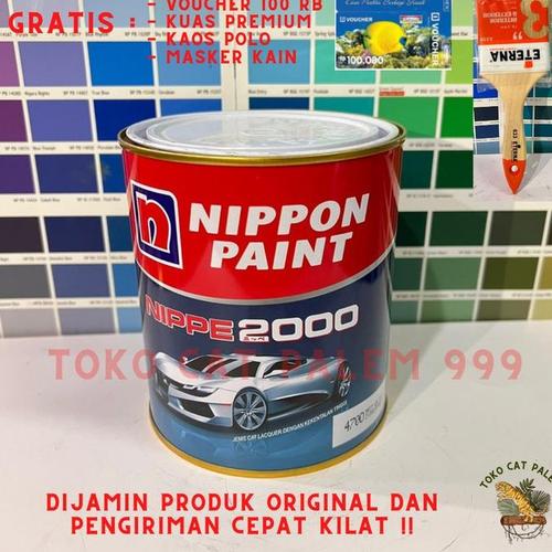 Jual Cat- Cat Duco Nippe 2000 Warna Putih Kilap / White Gloss Kode 470 ...