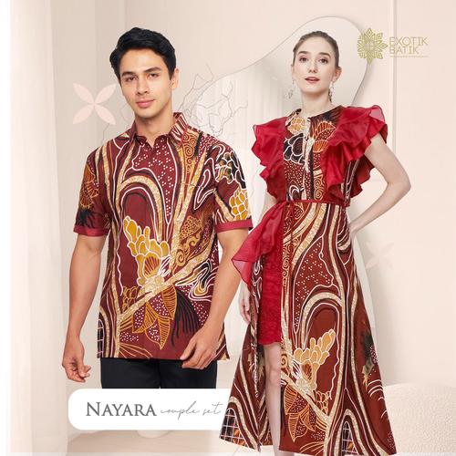Jual Nayara Dress Batik Couple Set - Dress XS-XL - Kota Semarang ...