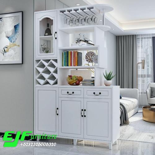 Jual Bufet Partisi Penyekat Ruangan Minimalis Modern Terbaru Model Mini ...