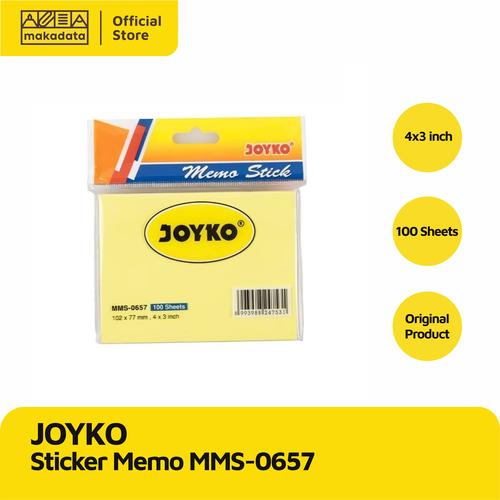Jual MEMO STICK | STICKY NOTE JOYKO MMS-0657 (1 WARNA) MURAH - Kota ...