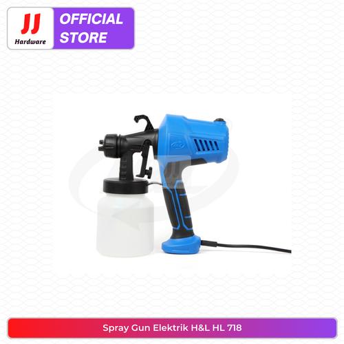 Jual Spray Gun Elektrik H&L HL 718 Cat Tembok Mesin Semprot Cat - Kota ...