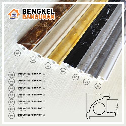 Jual Kuku Macan/Tile Trim/Corner Trim/Bon Bon PVC - Kota Blitar ...