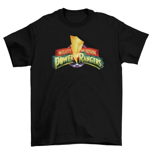 Jual Power Rangers - The Mighty Morphin Logo Vol. 2 | Tshirt | Movie ...