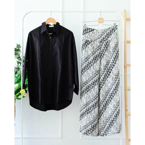 Promo ONE SET BATIK MODERN WANITA OUTER BATIK KANTOR ATASAN BATIK ...