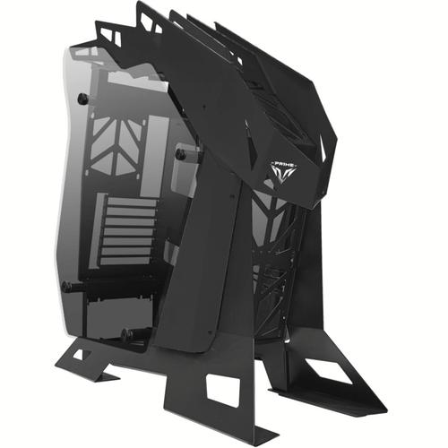 Promo Casing PRIME R-[R] BLACK - ALUMUNIUM GAMING CASE - TEMPERED GLASS ...