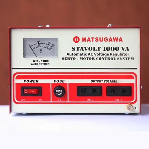 Jual Stavolt Matsugawa Motor 1000VA Stabilizer Servo Motor - Kota ...