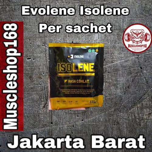 Jual Isolene 50 Serving 1650gr gram Isoline Evolene Whey Protein ...