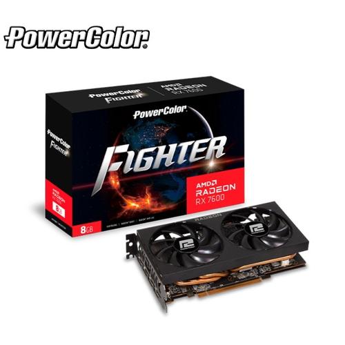 Jual POWERCOLOR Fighter AMD Radeon RX 7600 / RX600 8GB GDDR6 128-bit ...