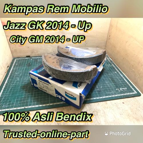 Jual Kampas Rem Mobilio Jazz Gk City GM New Belakang 100% Asli Bendix - Kota Tangerang Selatan ...