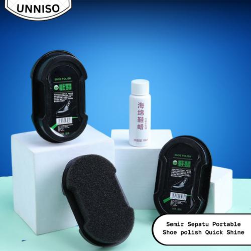 Promo Semir Sepatu Portable / Shoe polish / Quick Shine Sponge Brush ...