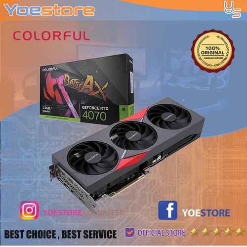 Promo Colorful GeForce RTX 4070 NB EX-V 12GB GDDR6X Cicil 0% 3x ...