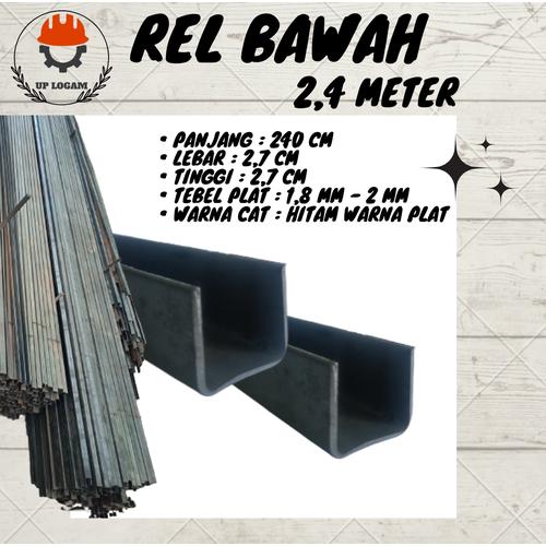 Jual Rel Bawah henderson ukuran panjang 2.4 meter sampai 4 meter - 4 ...