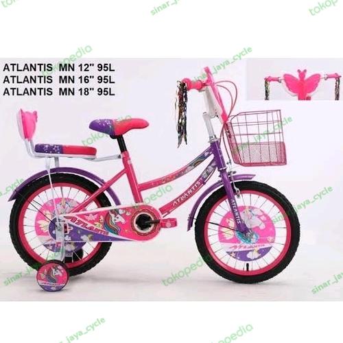 Jual Mini Atlantis/sepda mini anak/sepeda atlantis anak 95L 16 inch ...