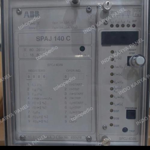 Jual ABB RELAY SPAJ 140 C ABB overcurrent relay EQ650498 - Kota Bogor ...