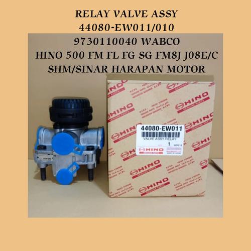 Jual RELAY VALVE HINO 500 FM260 FL FG SG J08E/C 44080-EW010 VALVE ASSY ...