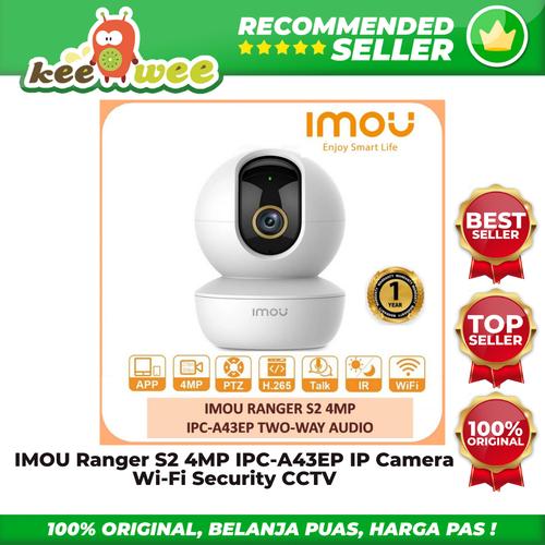Jual Camera CCTV indoor wireless IMOU Ranger S2 4MP IPC-A43EP IP Camera ...