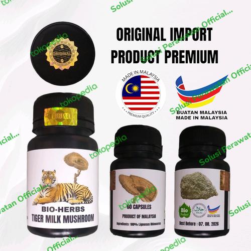 Jual TIGER MILK MUSHROOM CENDAWAN SUSU HARIMAU PURE BIO HERBS ORIGINAL ...