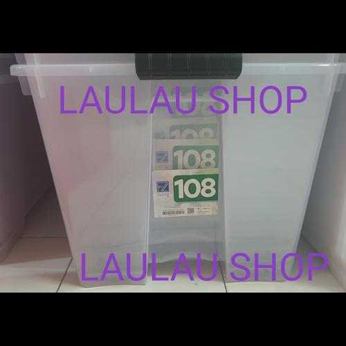 Jual Container Box EZY CB 95 Liter Bening Transparan Rak Plastik Max ...