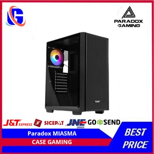 Jual Paradox Gaming Casing MIASMA Black - No PSU - Kota Bandung ...