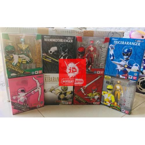 Jual SHF power ranger set (8 pieces) /Mighty Morphin Power Rangers ...
