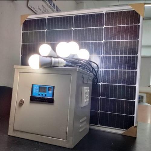 Jual Solar Generator panel surya SHS 5 lampu 80wp kabel set lengkap ...