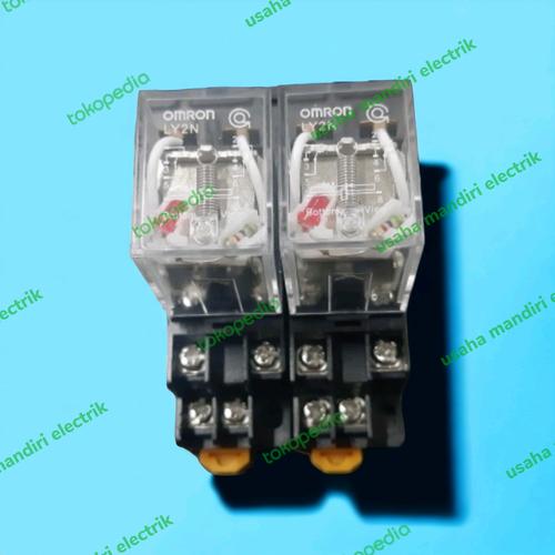 Jual Relay Omron LY2N+SOKET, 10A 220VAC / 24VDC / 24VAC - 12V - Jakarta ...