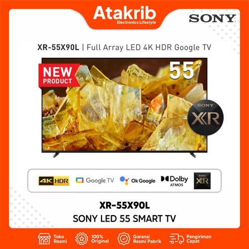 Promo SONY LED 55 XR-55X90L / X90L Bravia 4K HDR Google TV Cicil 0% 3x ...