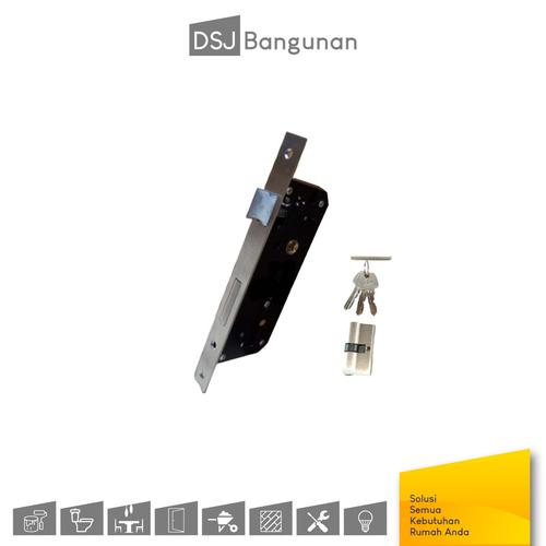 Jual Hampton Mortise Lock Ecoseries MTS IL EC4085+DC60Mm KK SN - Kota ...