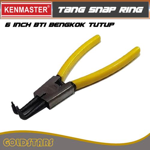 Jual Tang Snap Ring 6 inch Kenmaster Tang Circlip Lurus Tutup (BTI ...