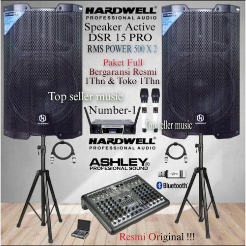 Jual Paket Komplit Sound System HARDWELL DSR 15 PRO Mixer ASHLEY SMR-ORI - Jakarta Barat - TOP ...