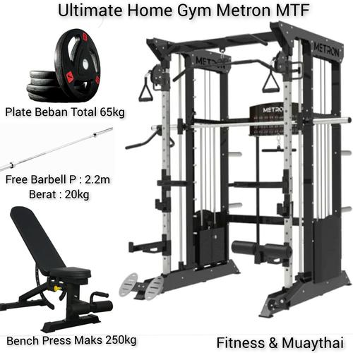 Jual Paket Fitness, Paket Gym, Home Gym, Metron MTF, Power Rack, Smith Rack - Jakarta Barat ...