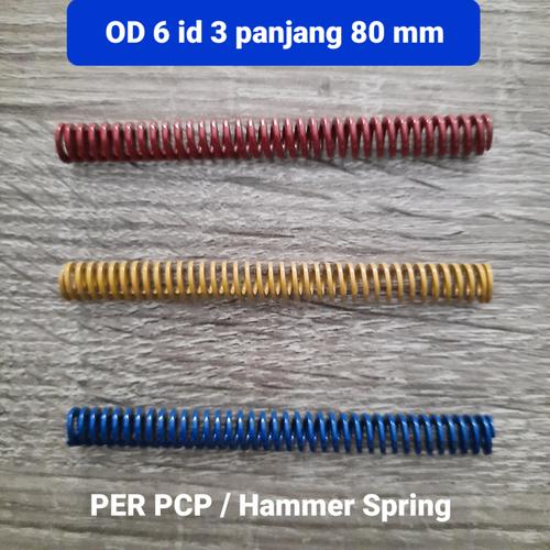 Jual PER PCP / HAMMER SPRING 6 mm panjang 80 mm - Kota Semarang - Dian ...