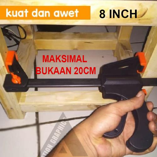 Jual f clamp / bar clamp / pipe clamp / klem besar / quck release bar ...
