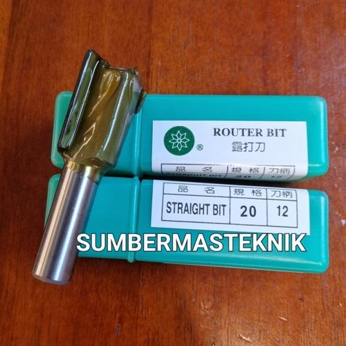 Jual mata profil kayu lurus straight bit 20mm mata router trimer ...