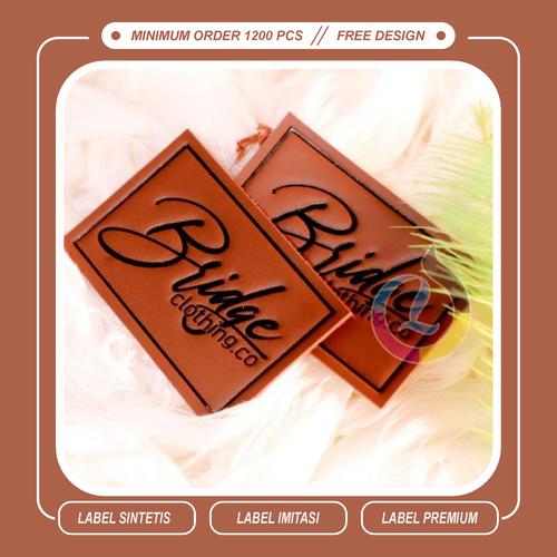 Jual Label sintetis/label kulit/label embos/label imitasi/labelkulit ...