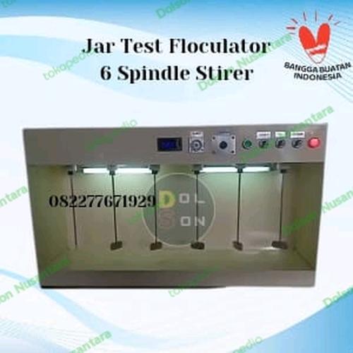 Jual Flocculator Jar Test 6 Spindle Stirrer Timer Controller Flokulator ...