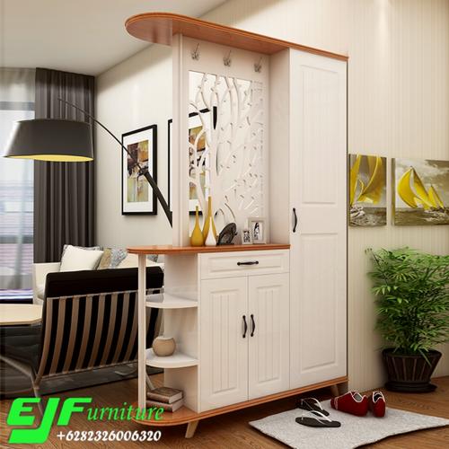 Jual bufet Partisi Penyekat Ruangan Minimalis Modern Putih mewah - Kab ...