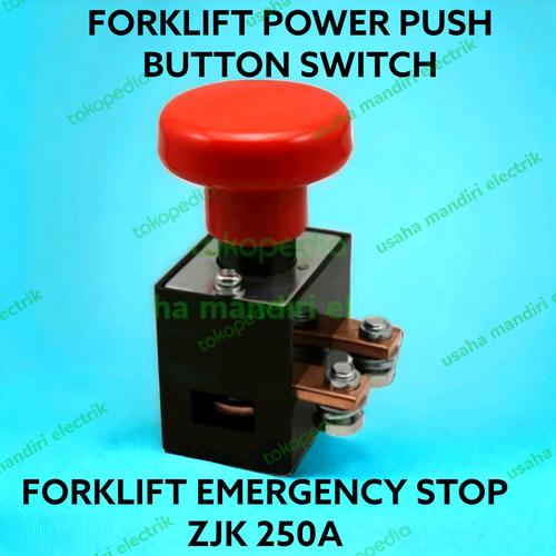 Jual FORKLIFT Emergency Stop Push Button Elektrik Power Off Switch ZJK ...