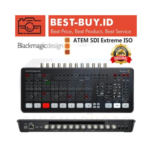 Jual Blackmagic Design ATEM SDI Extreme ISO / ATEM Mini SDI Mixer 8 ...