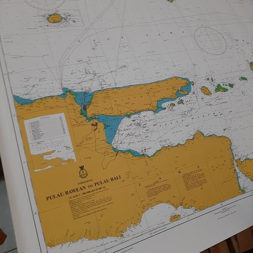 Jual peta laut indonesia original - Kota Surabaya - pusat safety marine ...