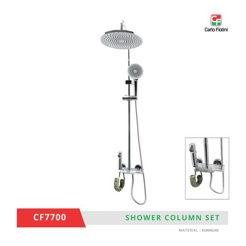 Jual Shower Coloumn Set Piano Chrome Merk Carlo Fiotini CF 7700 ...