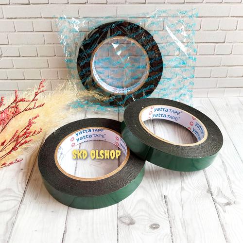 Jual Double Tape Foam Yatta tape Hijau 1inch x 5m / Double Tape Foam ...