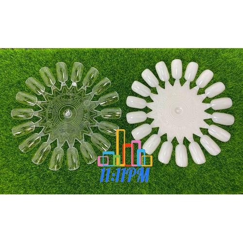 Jual Nail Display Color Wheel / Display Warna Kuku Kutek Round - BENING ...