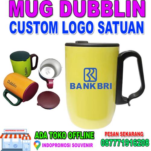Jual [mug custom logo] CANGKIR KOPI |GELAS STAINLESS POLO MUG DUBBLIN ...