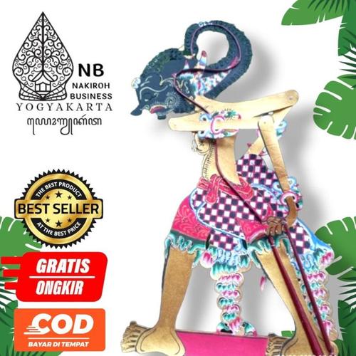 Jual New Wayang Kulit Sapi Asli Werkudara / Bima Ukuran Standar Dalang ...