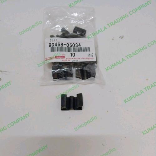 Jual Klip Timing Belt Cover 90468-05034 ORI LandCruiser 70 80 Series ...