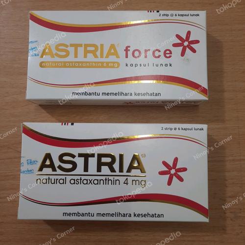 Jual Astria Astaxanthin suplemen vitamin - 4mg strip - Kota Depok ...