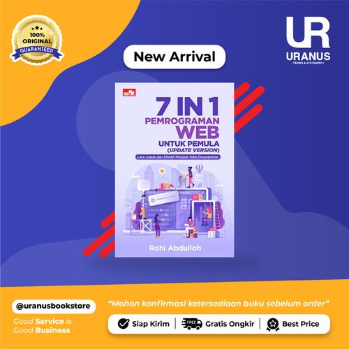 Jual 7 IN 1 PEMROGRAMAN WEB UNTUK PEMULA (UPDATE VERSION)-ROHI ABDULLOH ...